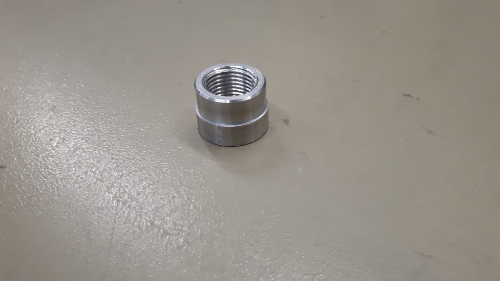 Aluminium lassok 1/2" NPT draad - Performance-Parts.eu