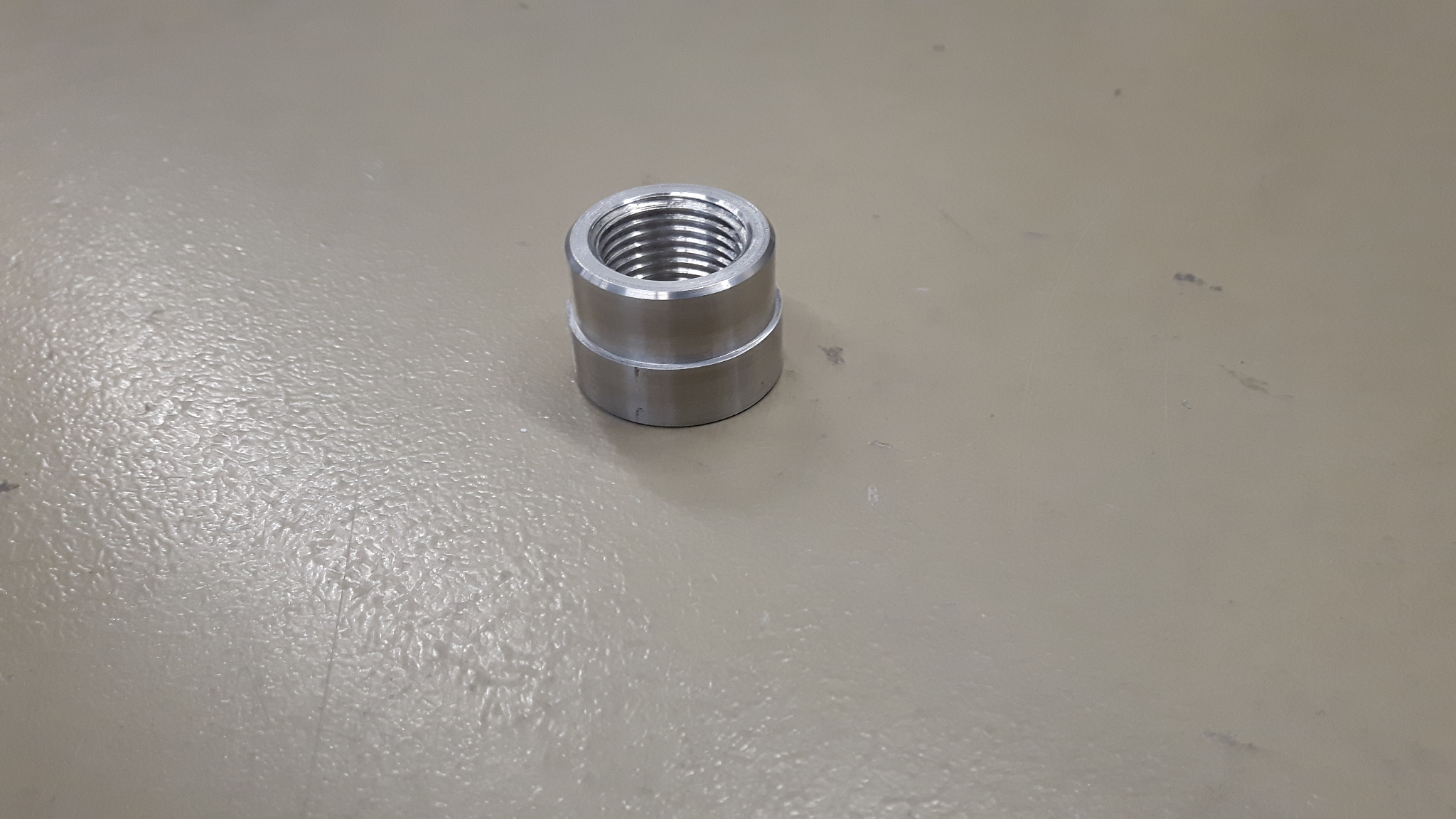 Aluminium lassok 1/2" NPT draad - Performance-Parts.eu