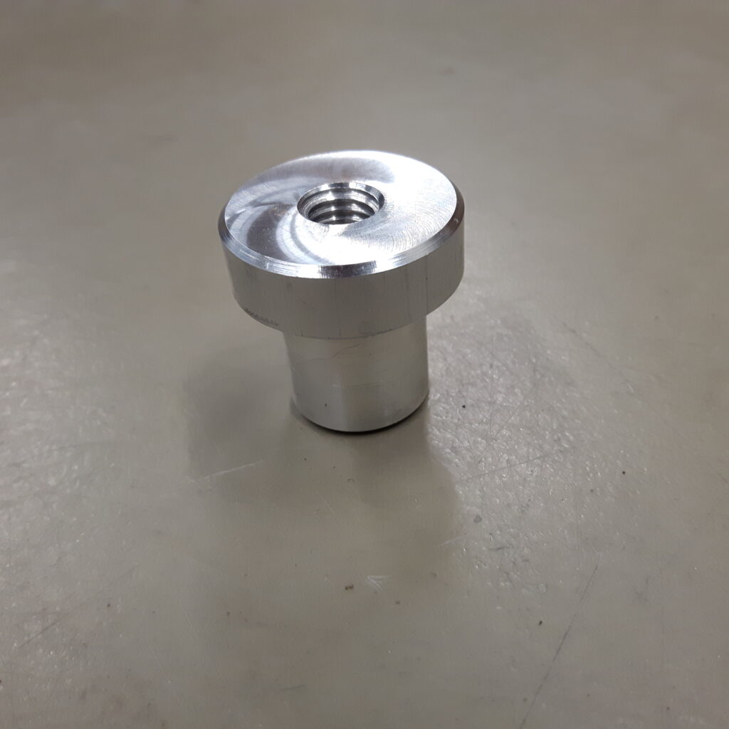 Aluminium lasbus / draadbus M8 x 1,25 mm - Ø 30 mm - Performance-Parts.eu