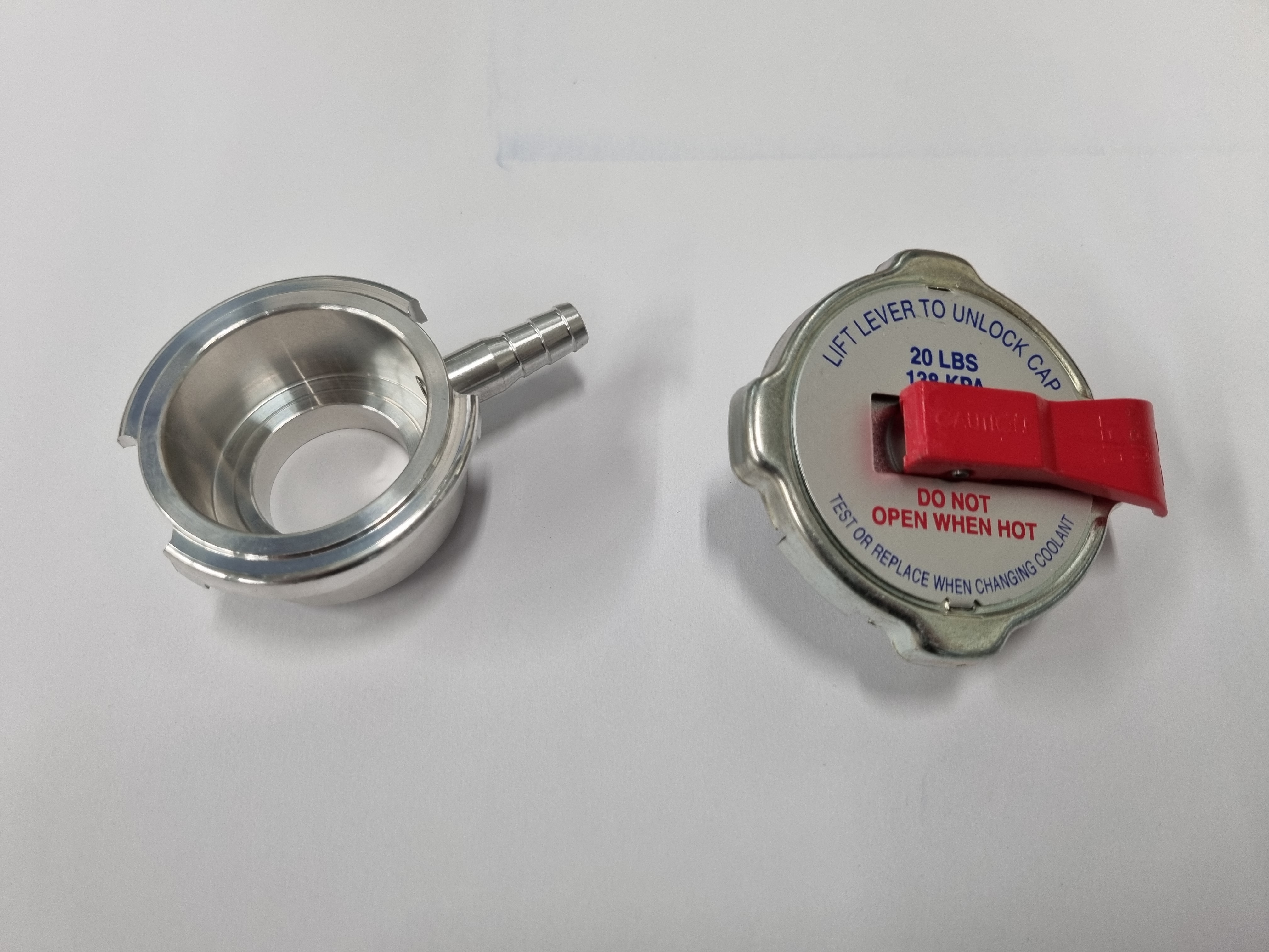 Self Weld Standard Aluminium Radiator filler Neck ( Model standard ...
